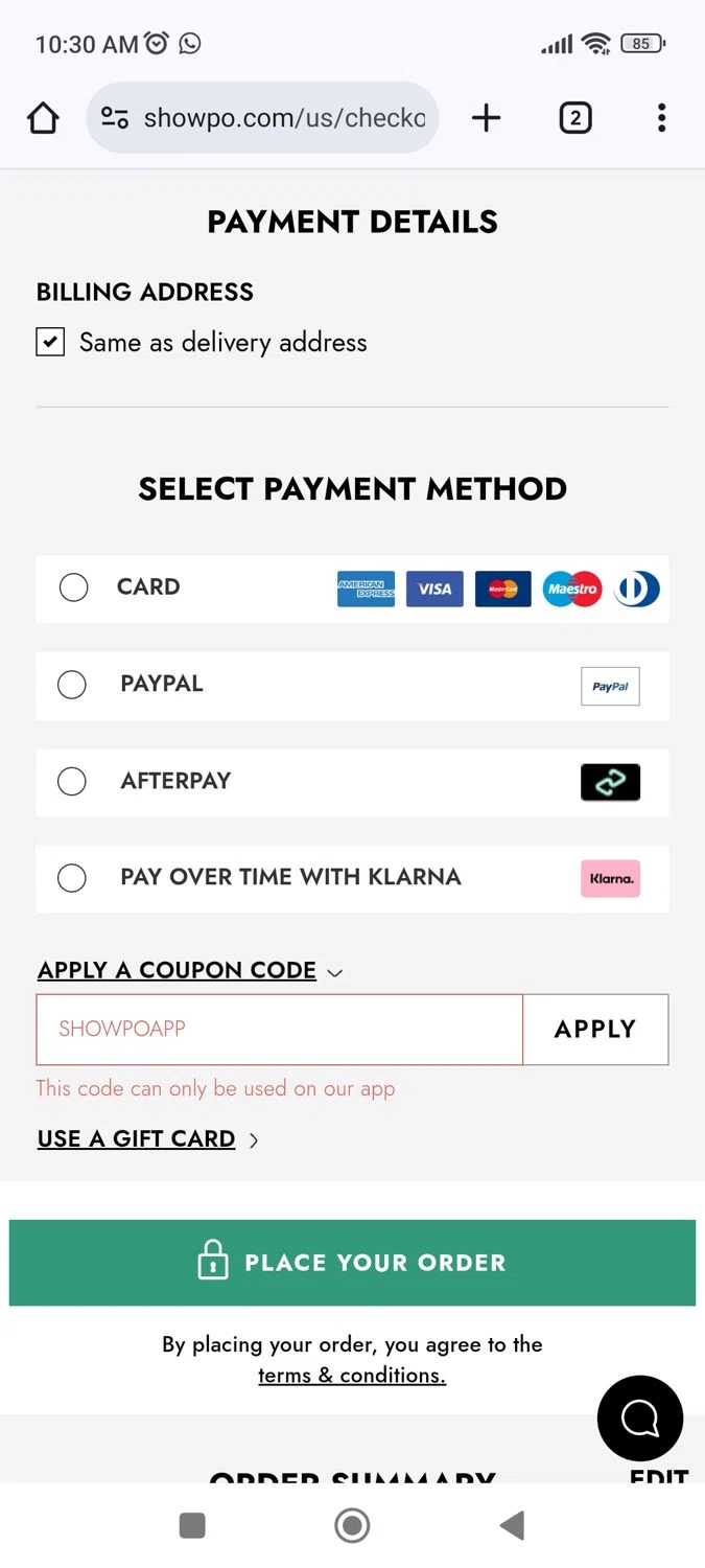 Showpo Promo Codes - 30% Off (1 Verified) Jan 2026