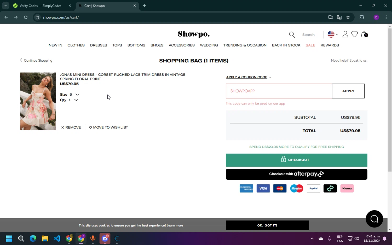 Showpo Coupon Codes - 10% Off | January 2025