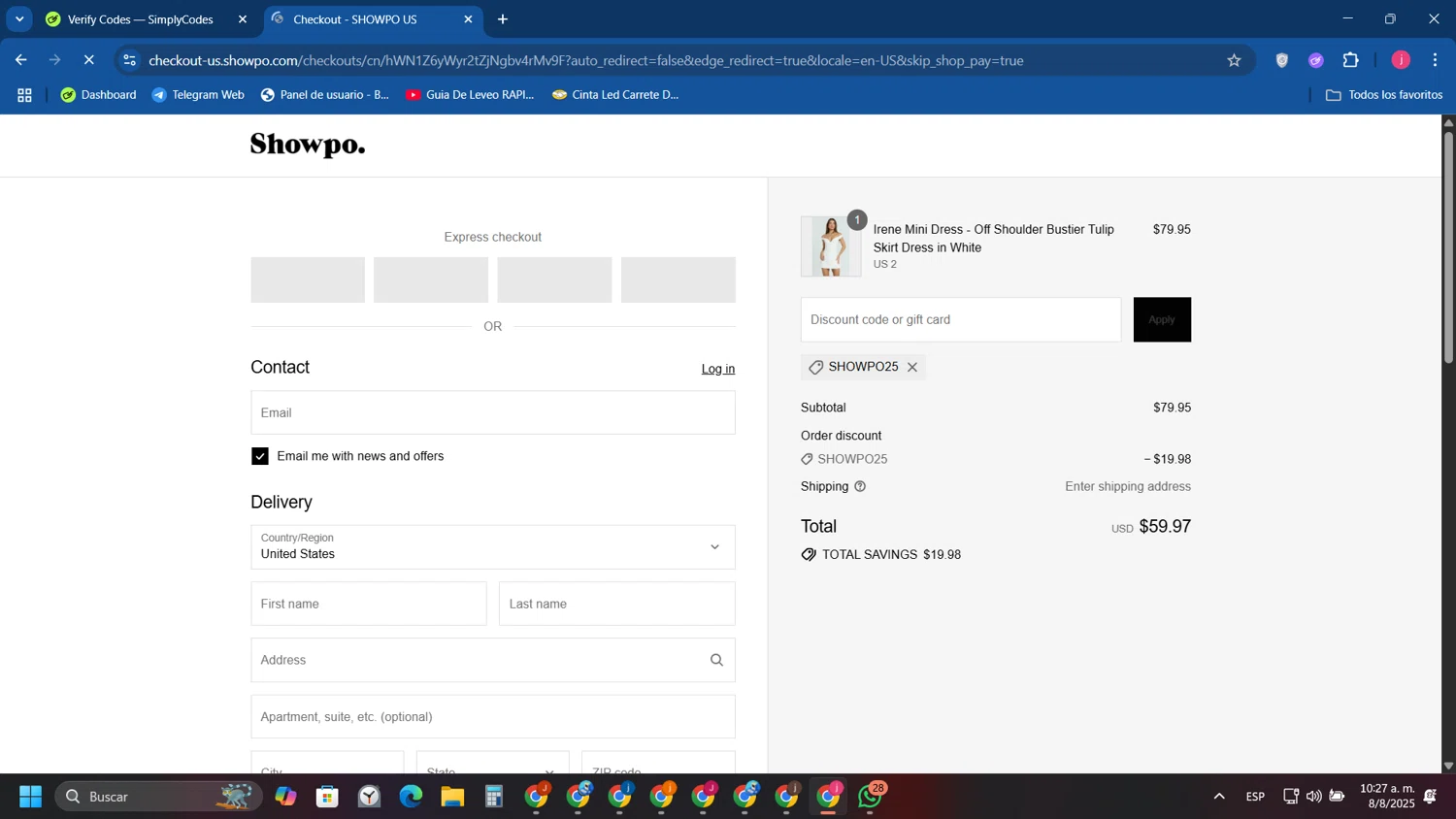 Showpo Promo Codes - 30% Off (1 Verified) Jan 2026