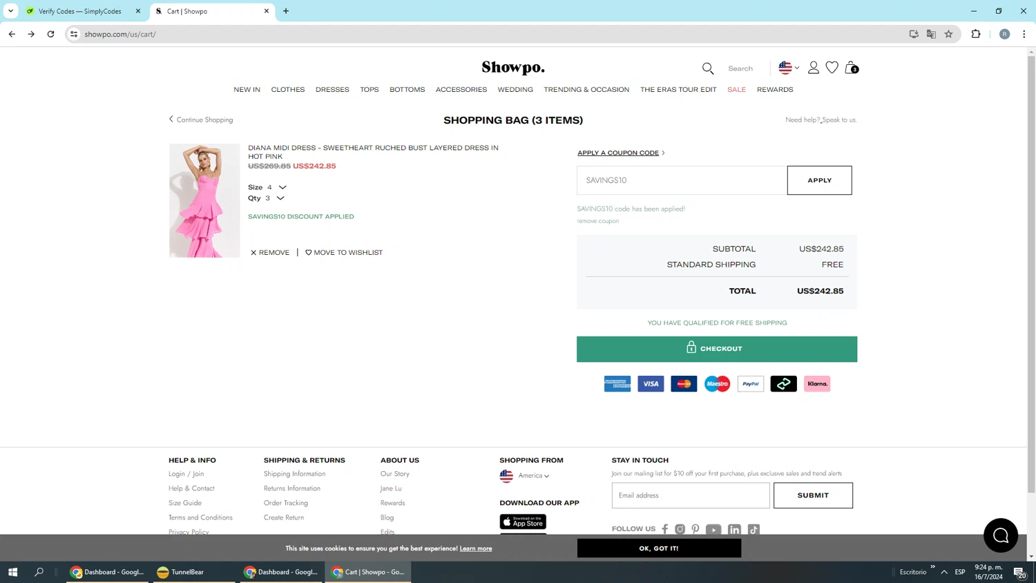 Showpo Coupon Codes - 10% Off | September 2024