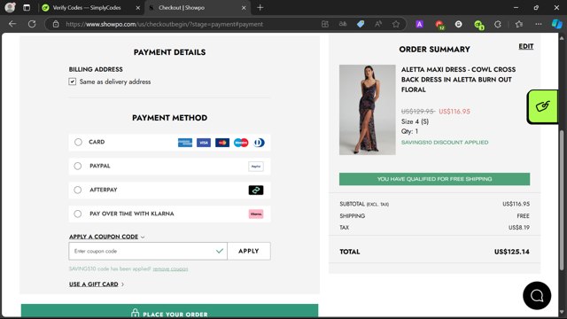 Showpo Coupon Codes - 10% Off | November 2024