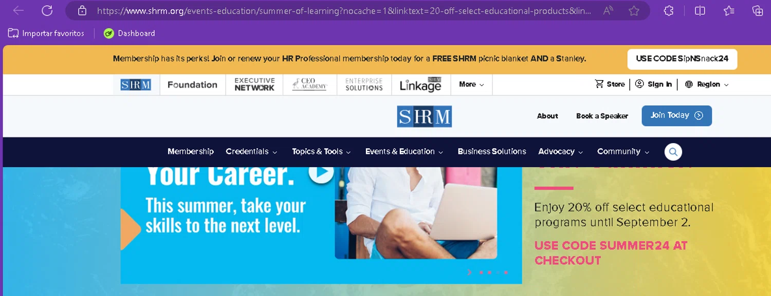 SHRM Promo Codes - 20% Off Coupon Codes in August 2024 | SimplyCodes