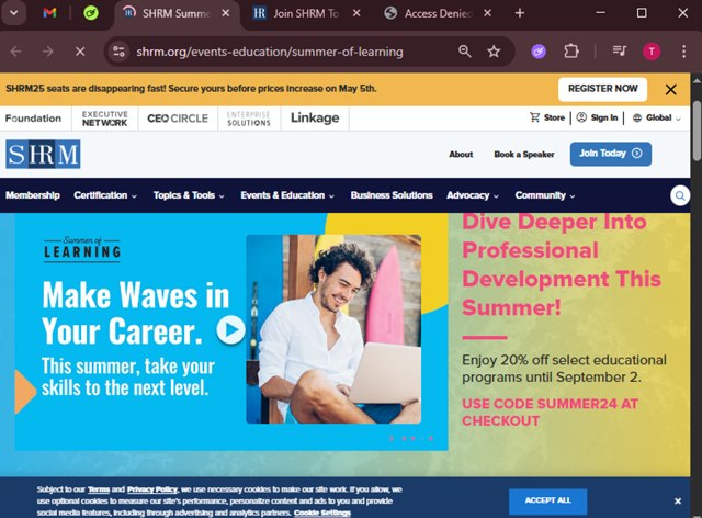 SHRM Promo Codes (2 Verified) - 25% Off Sitewide May 2025