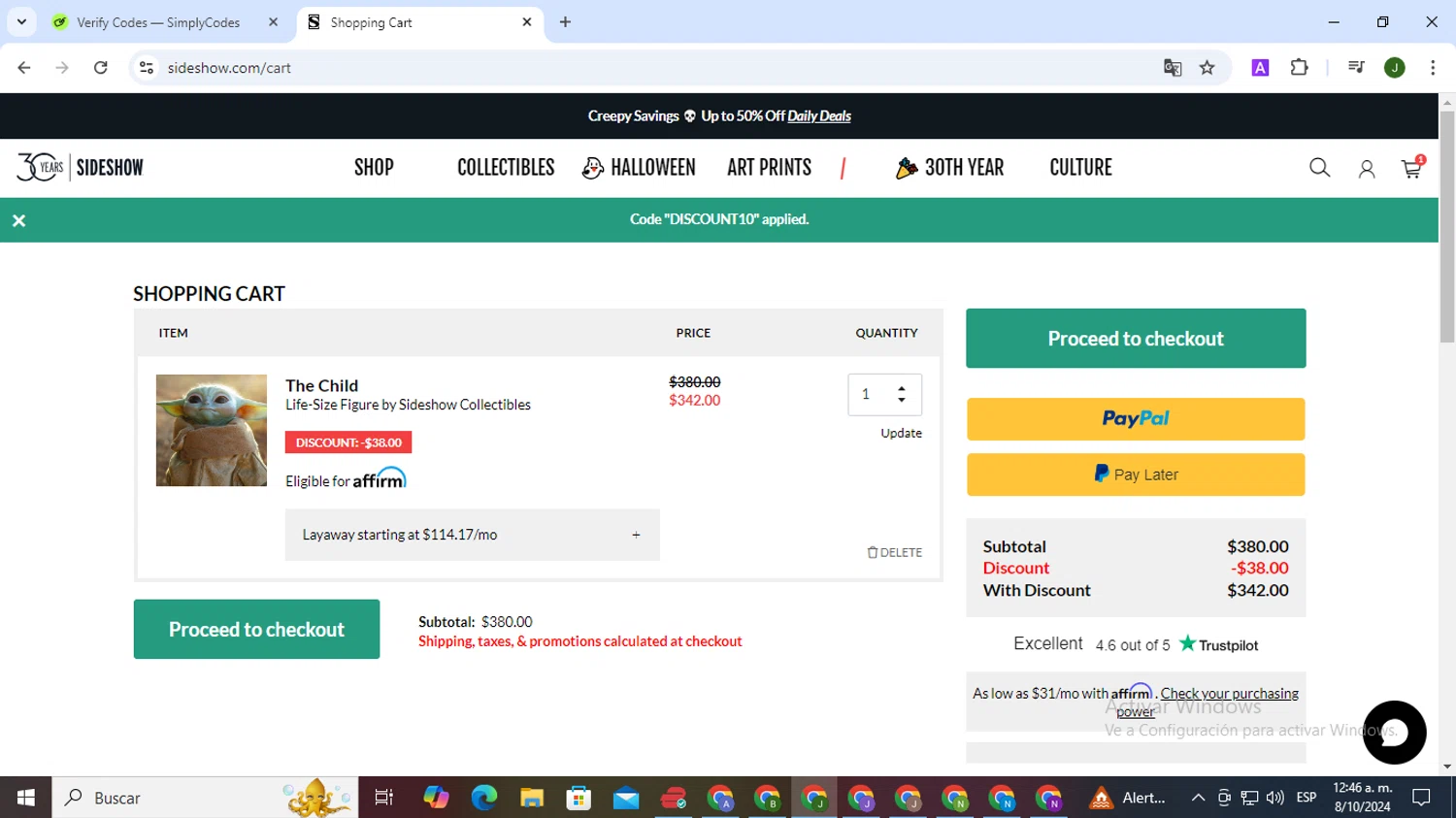 Sideshow Promo Codes - 25% Off | November 2024