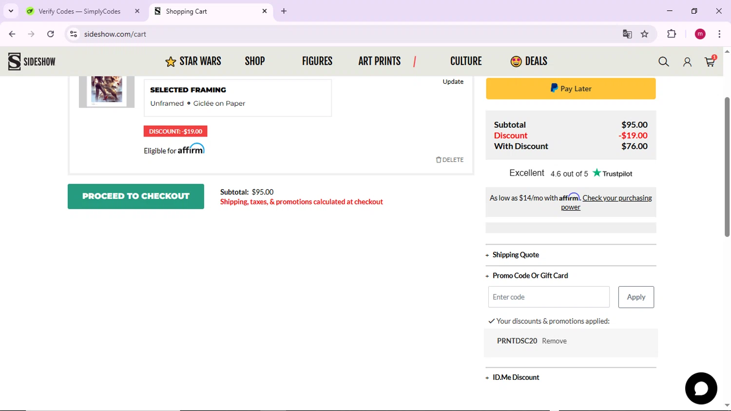 Sideshow Promo Codes - $400 Off (5 Verified) Jan 2026