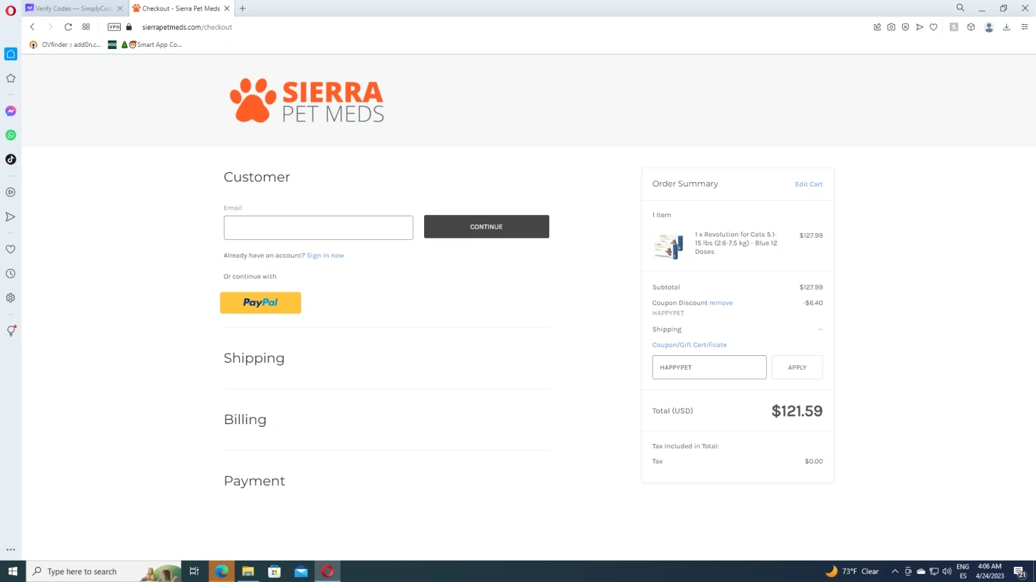 Sierra Pet Meds Coupons - 5% Off | September 2024