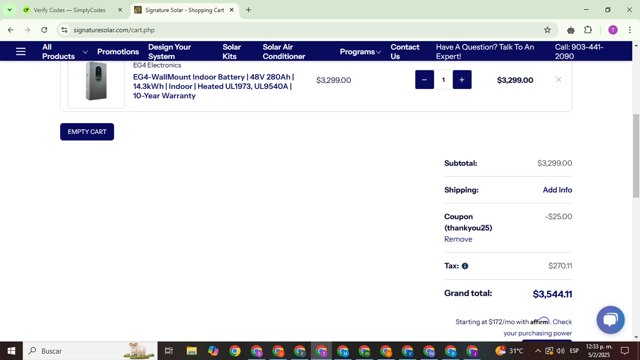 Signature Solar Promo Code (11 Verified) - $25 Off Mar 2025