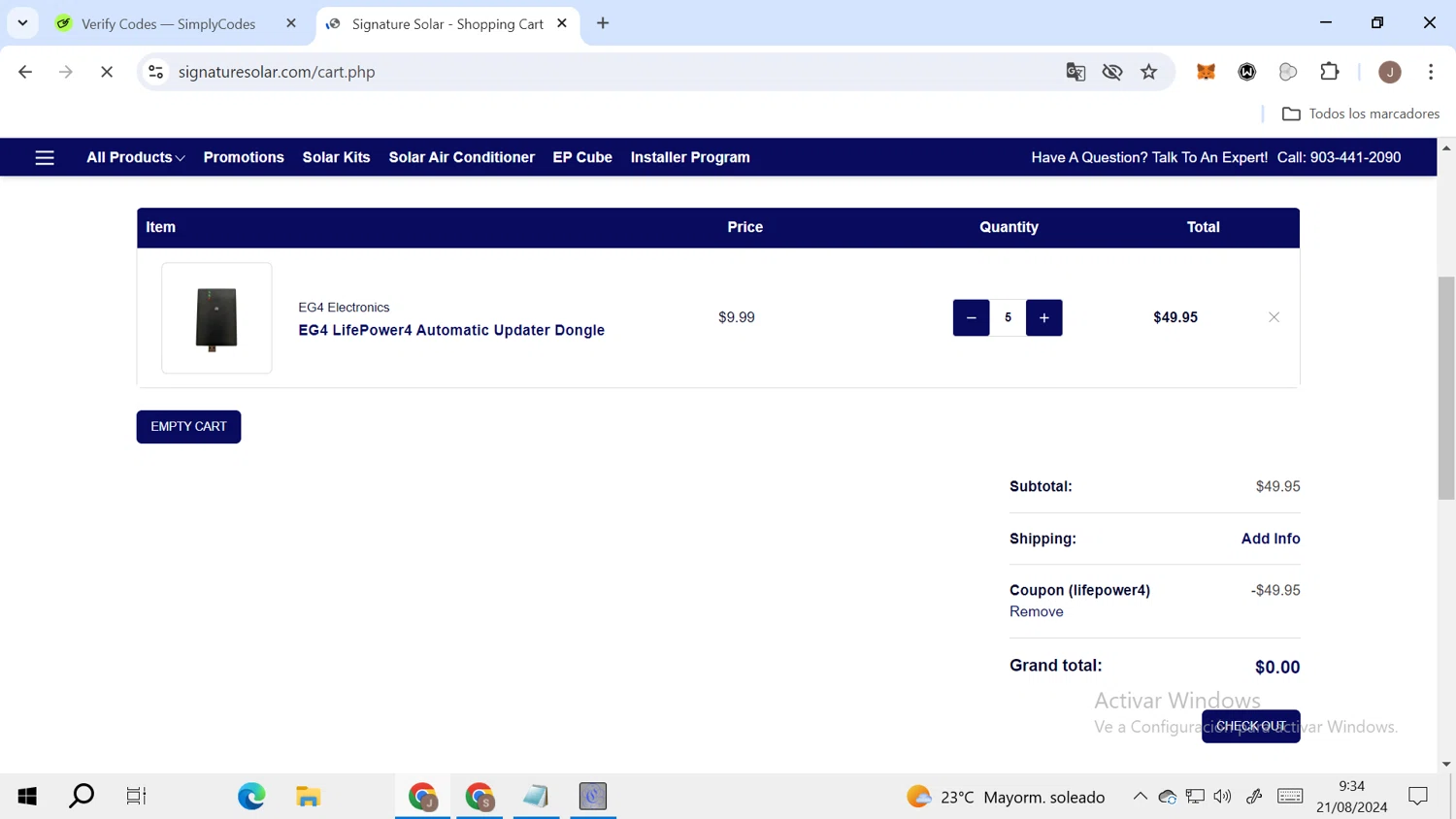 Signature Solar Coupon Codes - $50 Off | September 2024