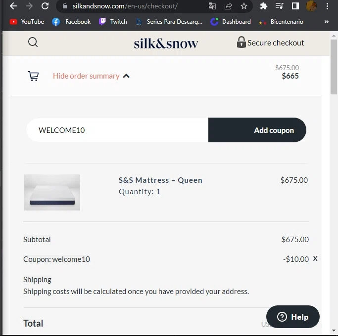 Silk and Snow Coupons - 5% Off | September 2024