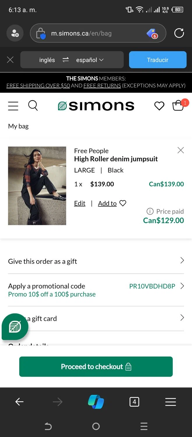 Simons Coupons - $10 Off | October 2024