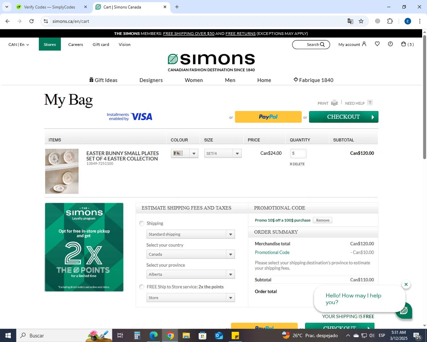 Simons Discount Codes - $10 Off (1 Verified) Jun 2025