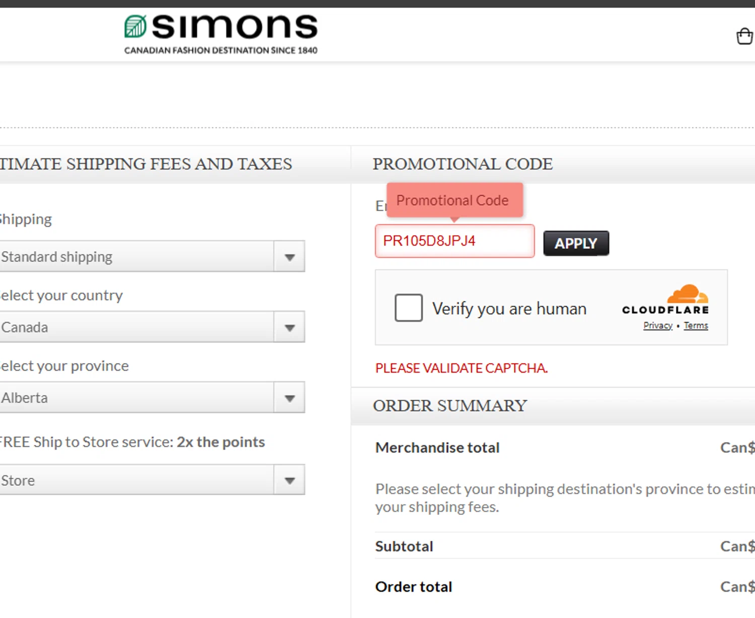 Simons Discount Codes - $10 Off (1 Verified) Jun 2025