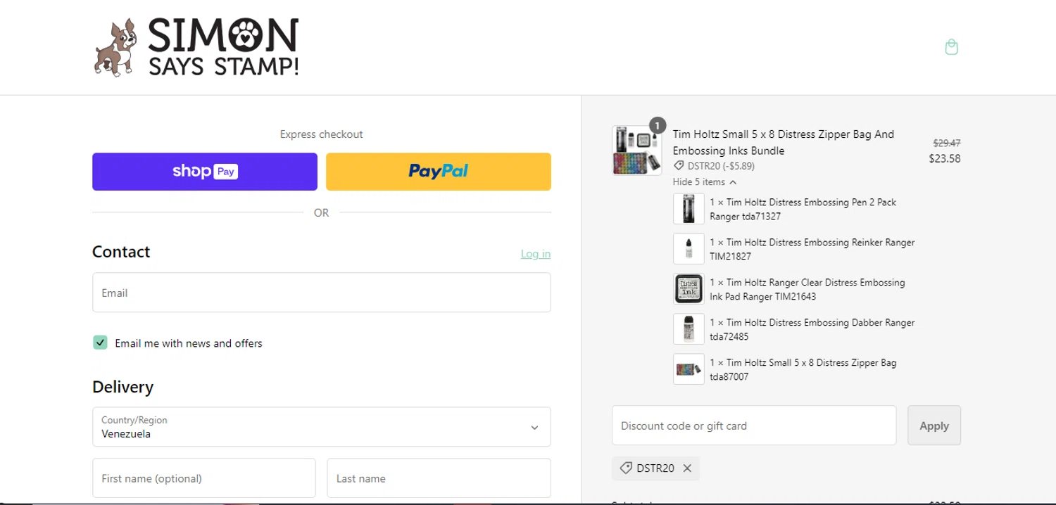 Simon Says Stamp Coupons - 25% Off | November 2024