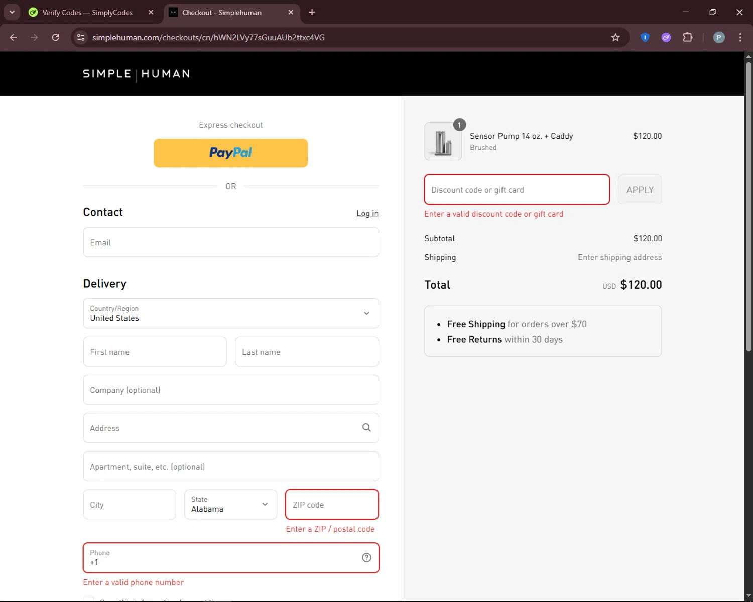 Simplehuman Promo Codes - 20% Off Coupons Sep 2025