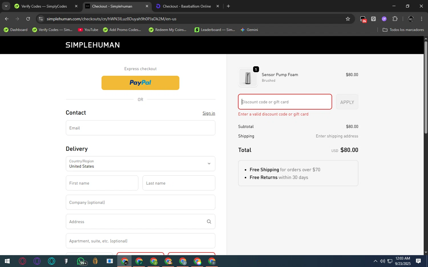 Simplehuman Promo Codes - 20% Off Coupons Oct 2025