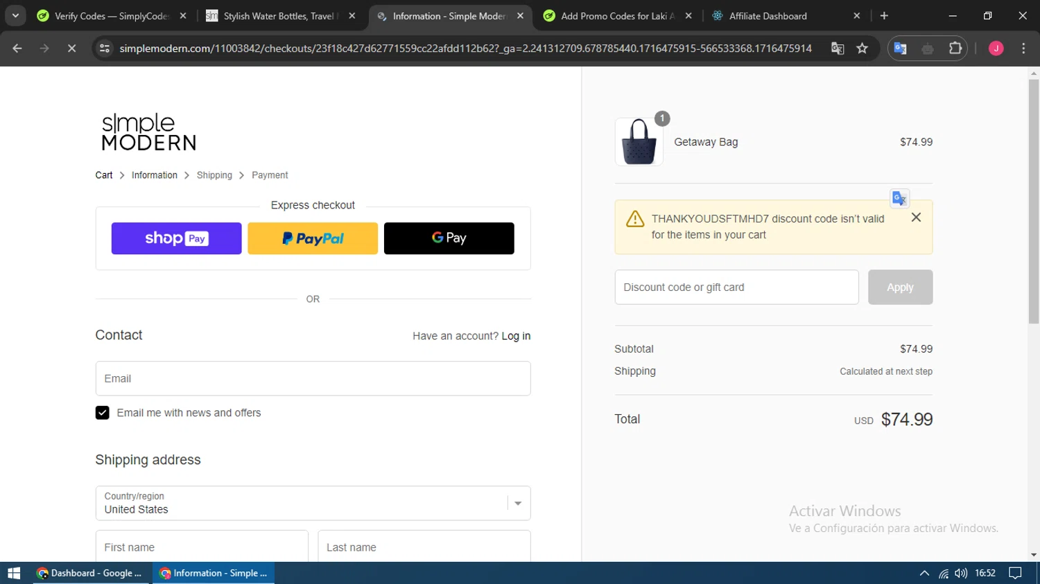 Simple Modern Discount Codes - 10% Off Coupons in August 2024 | SimplyCodes