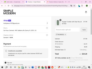 Simple Modern Discount Codes - 30% Off | November 2024
