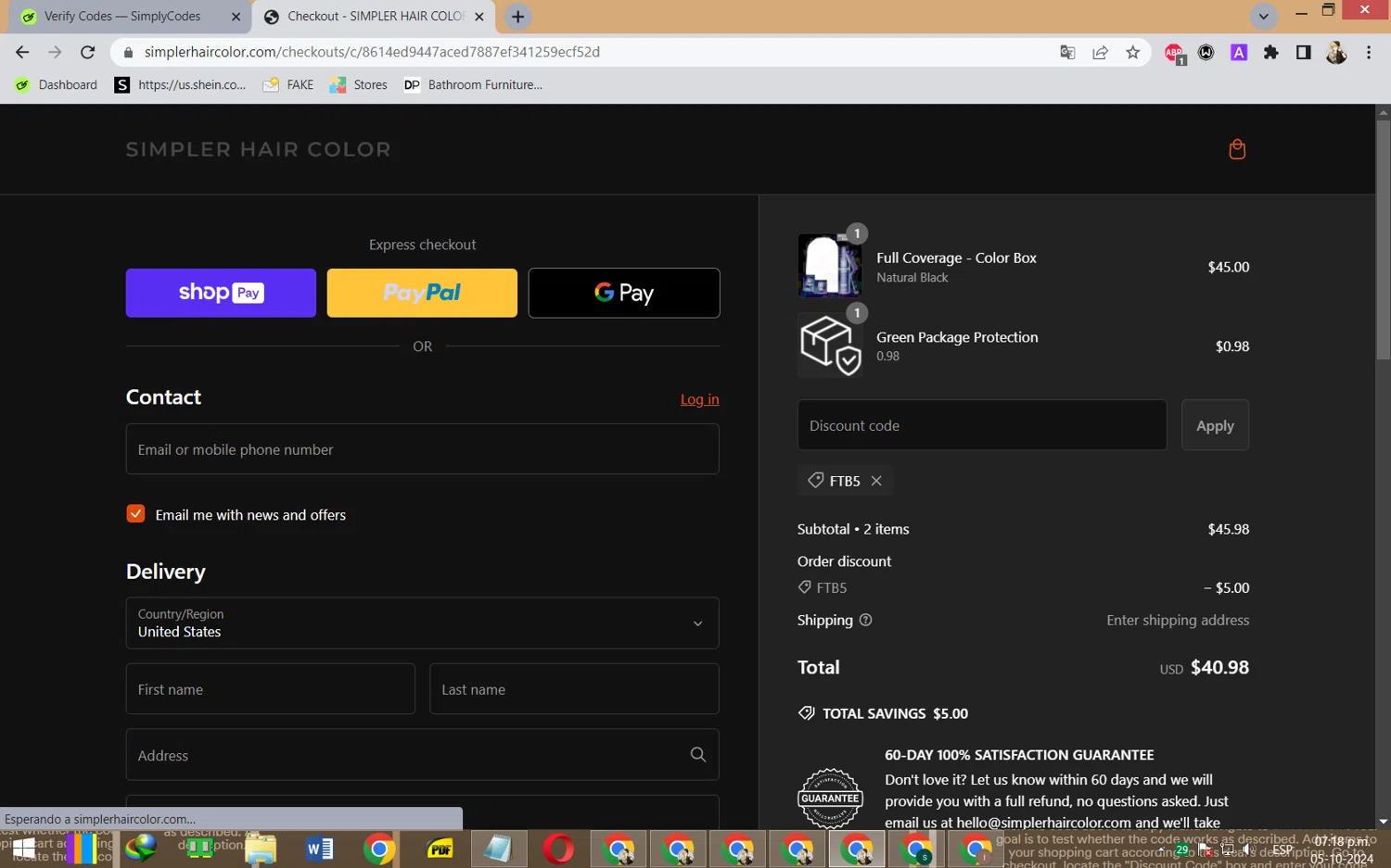 Simpler Hair Color Discount Codes - $5 Off | November 2024