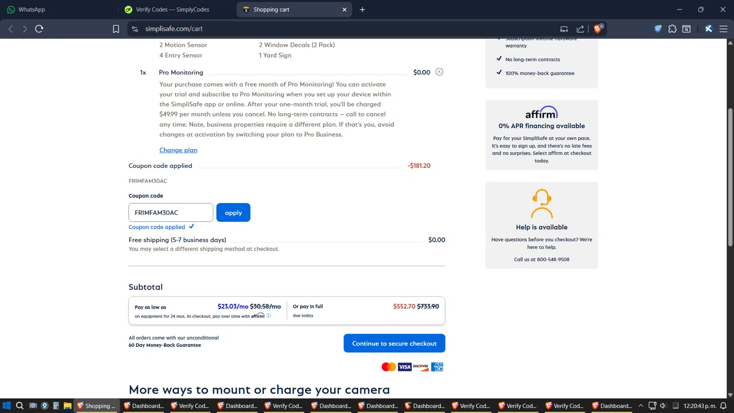 SimpliSafe Promo Codes - 30% Off (6 Verified) Dec 2025