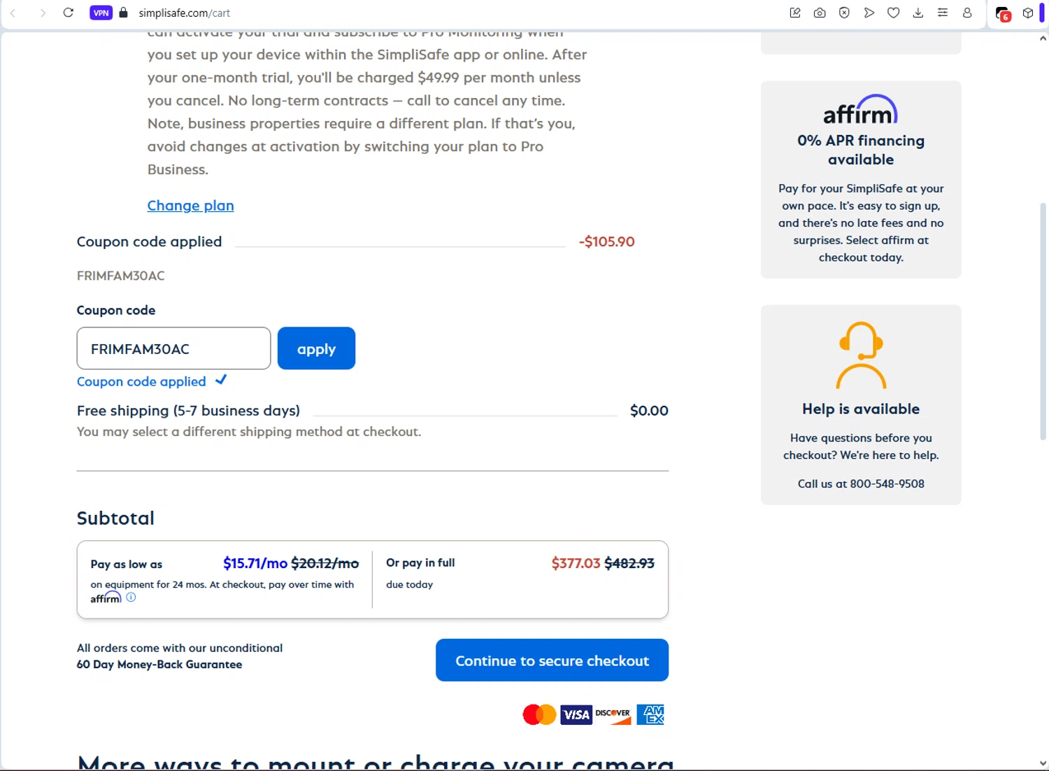 SimpliSafe Promo Codes - 30% Off (6 Verified) Dec 2025