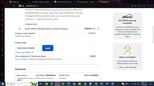 SimpliSafe Coupons - 33% Off | September 2024