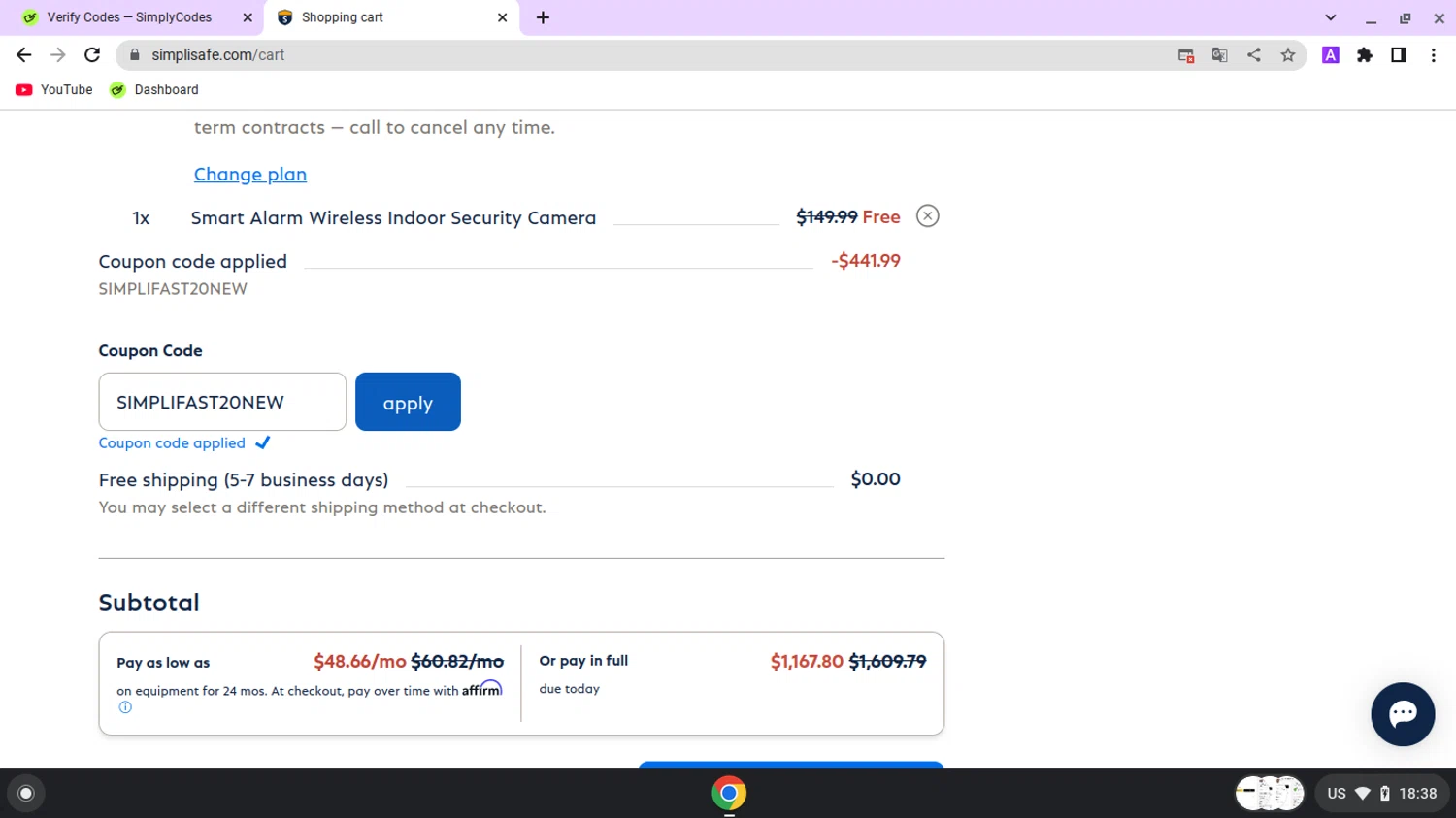 SimpliSafe Coupons - 50% Off | November 2024