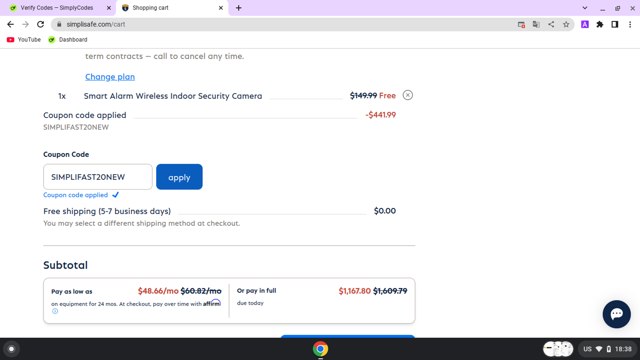 SimpliSafe Coupons - 50% Off | November 2024