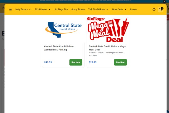 Six Flags Promo Codes - 25% Off Coupons Sep 2025