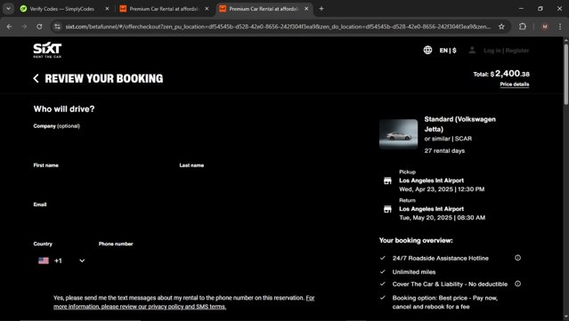 Sixt Car Rental Promo Codes - 10% Off Sep 2025