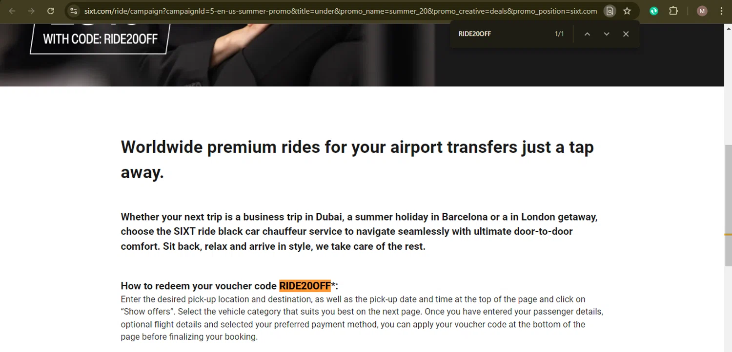 Sixt Car Rental Discount Codes - 20% Off | November 2024