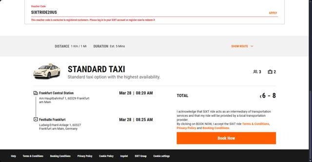 Sixt Car Rental Promo Codes - $40 Off Oct 2025