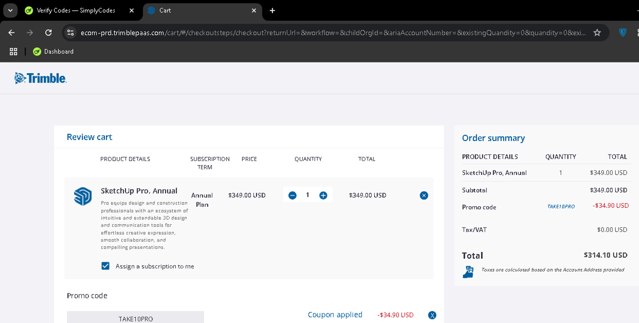 SketchUp Promo Codes (1 Verified) - 10% Off w/Code Feb 2025