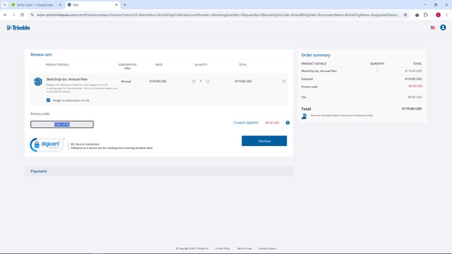 SketchUp Promo Codes (1 Verified) - 10% Off w/Code Apr 2025