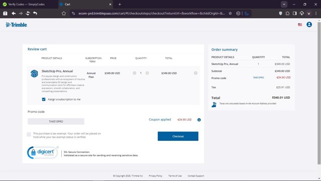 SketchUp Promo Codes (1 Verified) - 10% Off w/Code Mar 2025