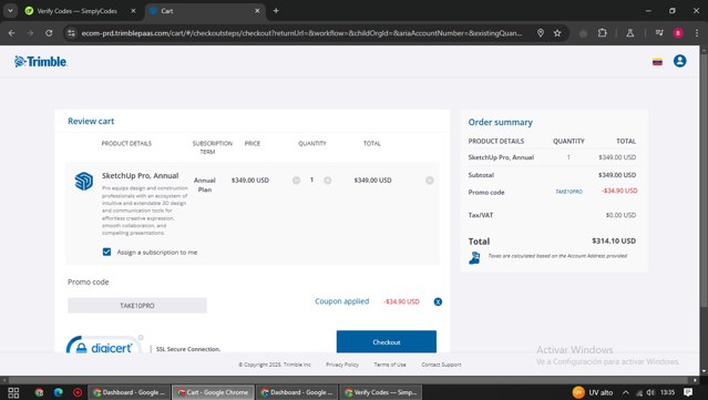 SketchUp Promo Codes (1 Verified) - 10% Off w/Code Feb 2025