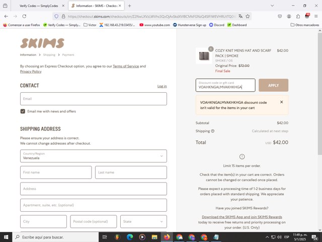 SKIMS Discount Codes - 50% Off | January 2025