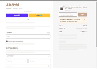 SKIMS Discount Codes (5 Verified) - 25% Off w/Code Feb 2025