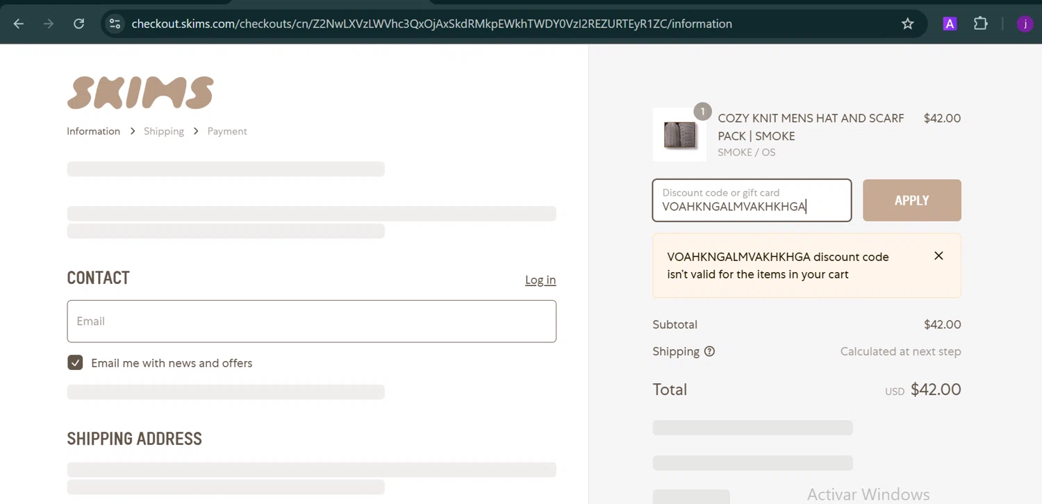 SKIMS Discount Codes (3 Verified) - 50% Off w/ Code Jan 2025
