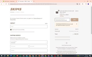 SKIMS Discount Codes (3 Verified) - 50% Off w/ Code Jan 2025