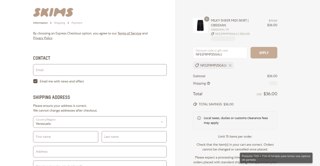 SKIMS Promo Codes (1 Verified) - 50% Off w/Code Jul 2025