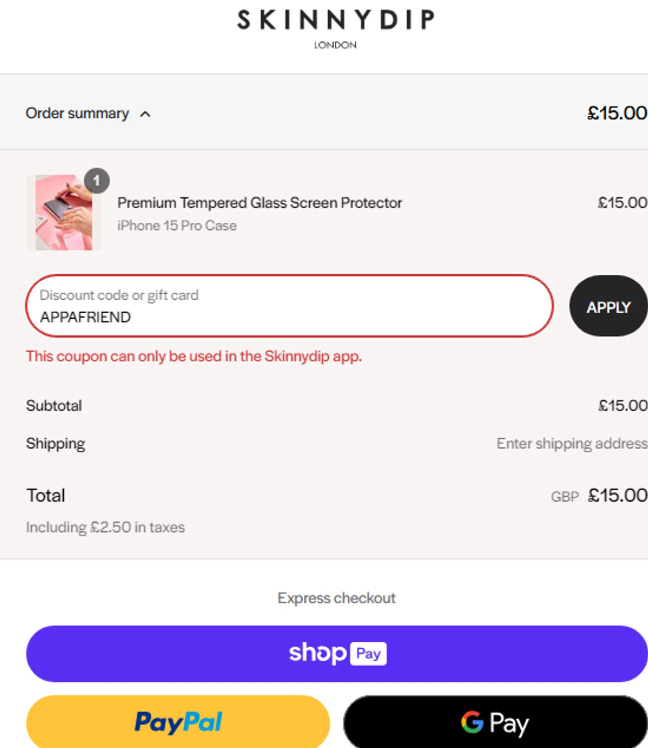 Skinnydip London Discount Codes - 15% Off | January 2025