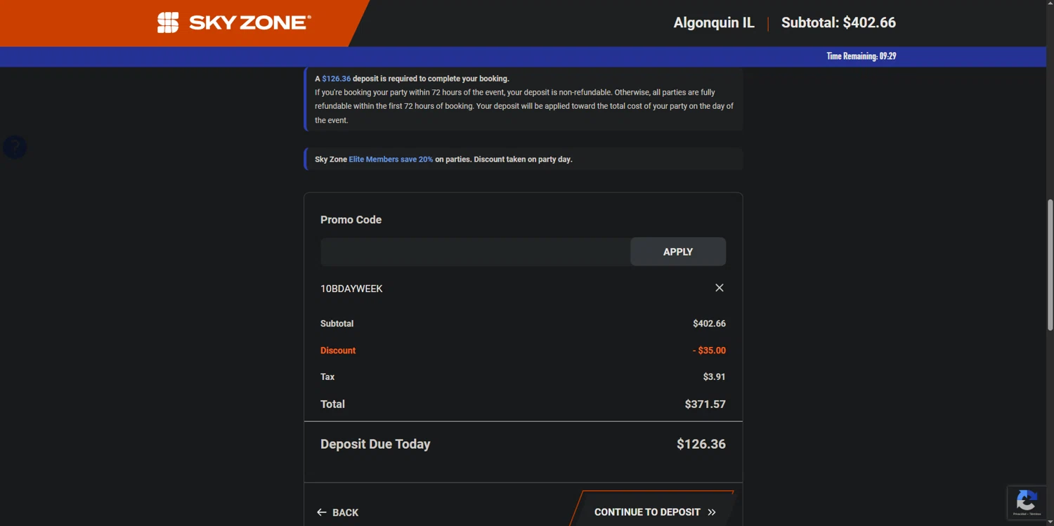 Sky Zone Promo Codes - $100 Off (6 Verified) Dec 2025