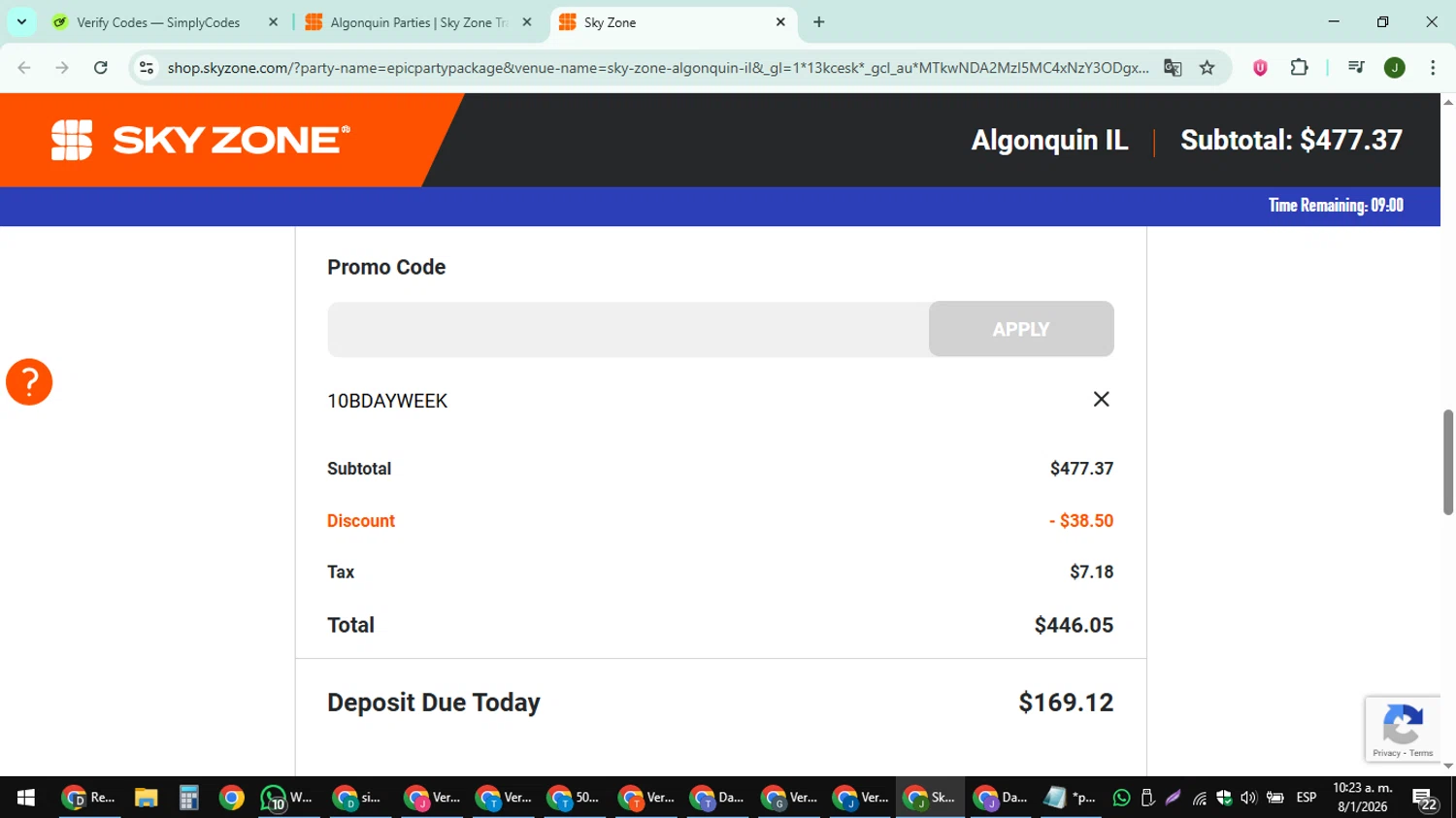 Sky Zone Promo Codes - $100 Off (5 Verified) Jan 2026