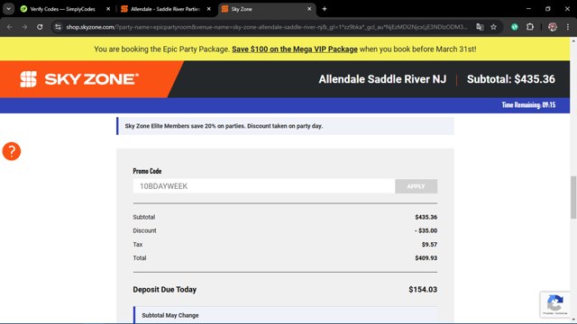 Sky Zone Discount Codes (3 Verified) - 15% Off Mar 2025