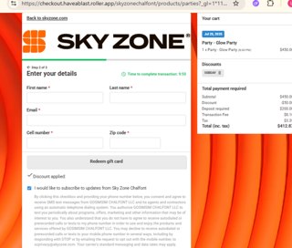 Sky Zone Promo Codes (3 Verified) - $50 Off w/Code Jul 2025