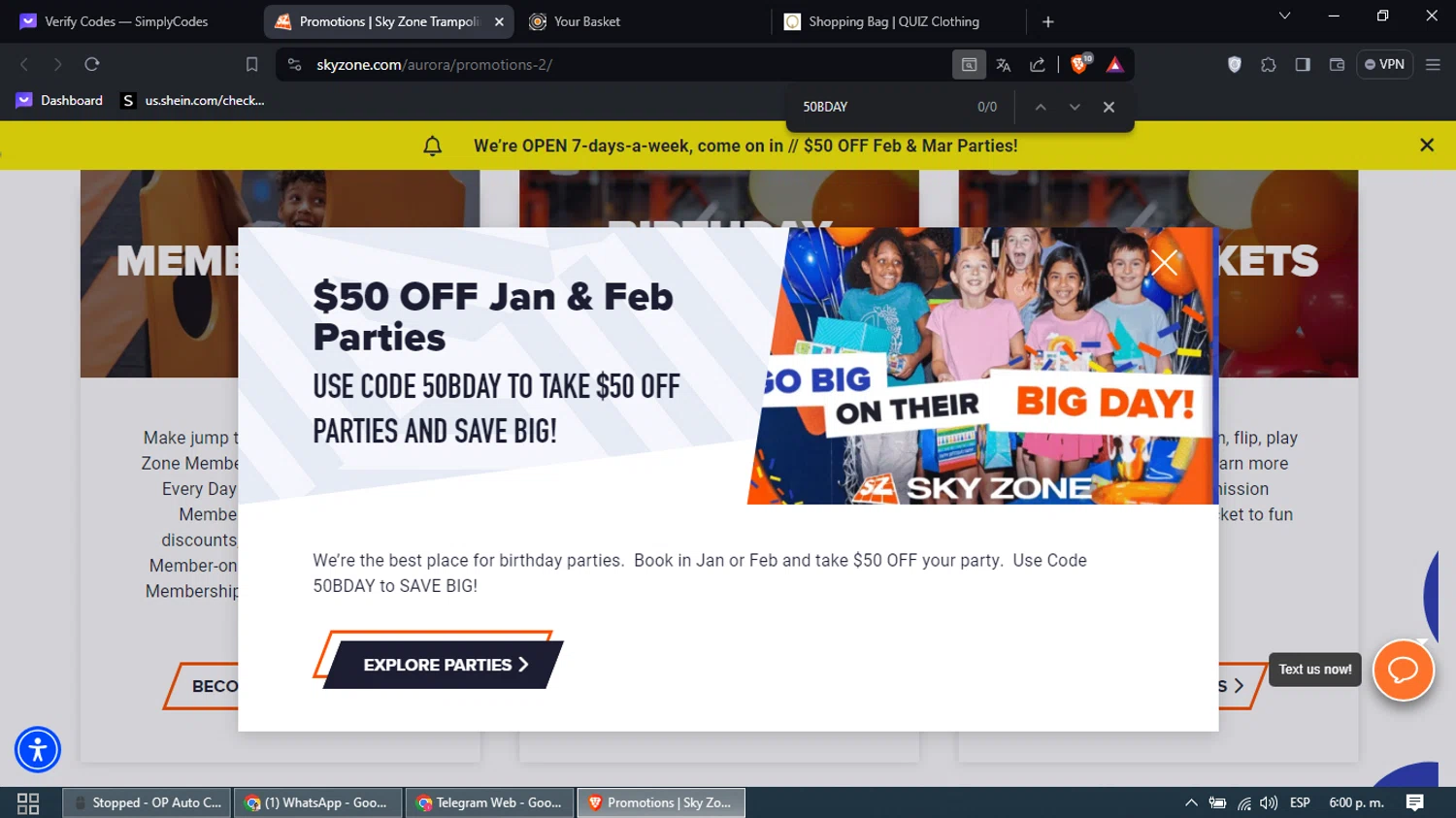 Sky Zone Promo Codes – 40% Off | May 2024