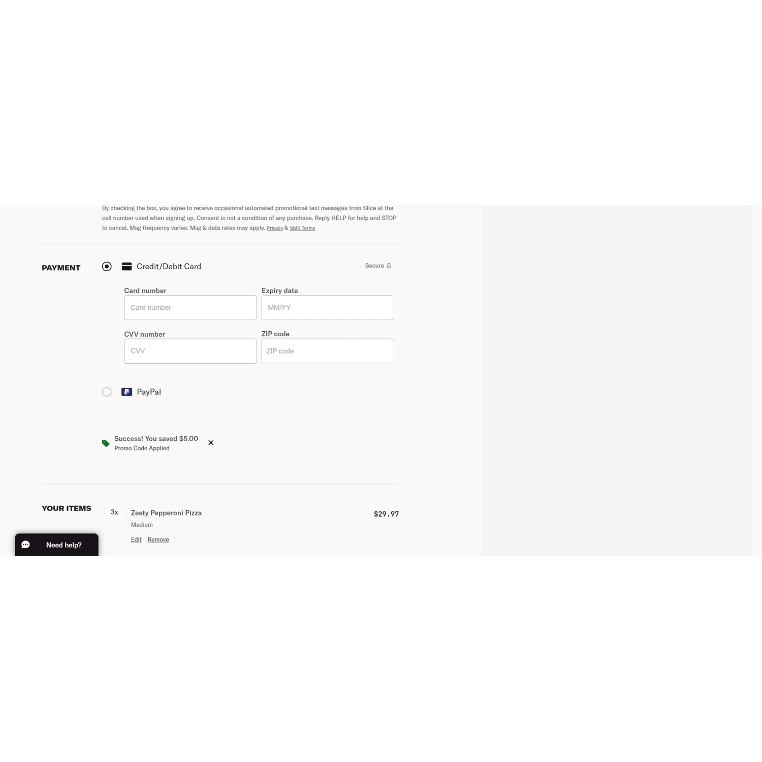 SliceLife Promo Codes - $5 Off | October 2024