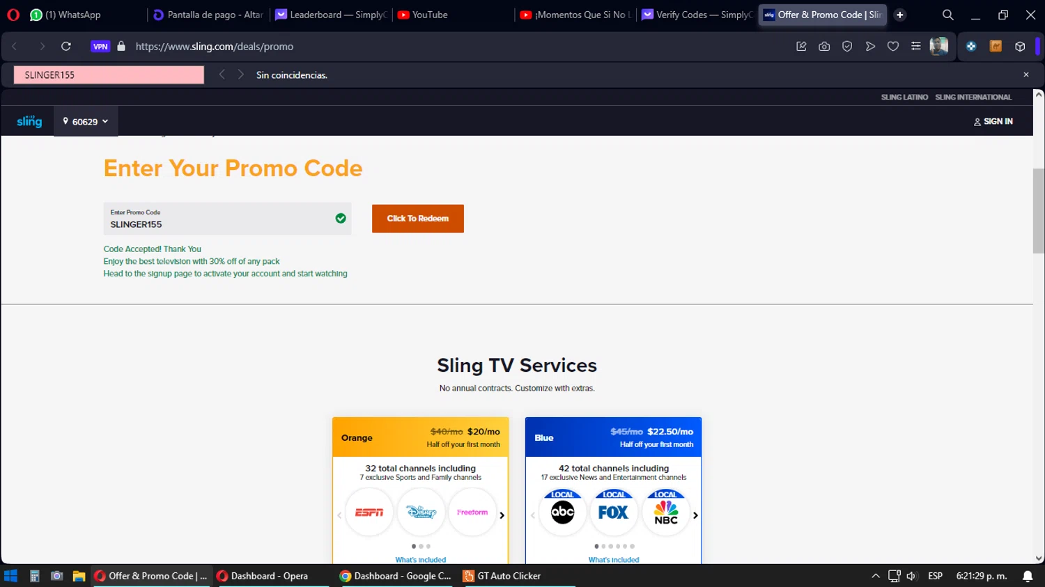 Sling TV Promo Codes - 30% Off Coupons Jan 2025