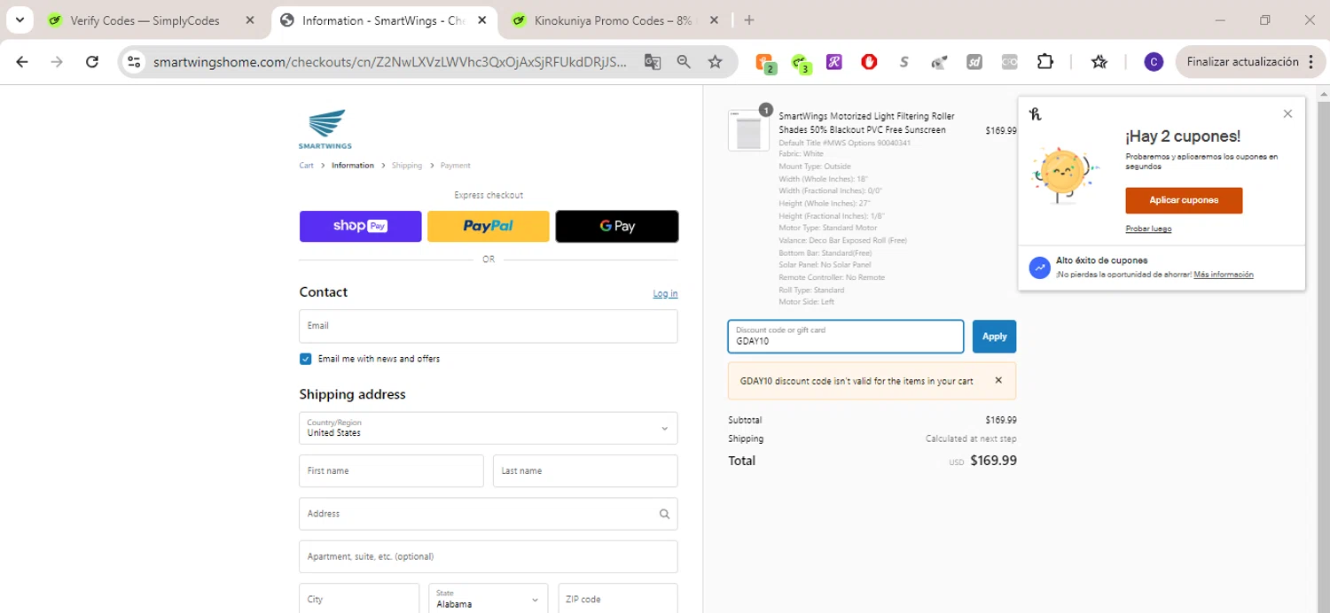 SmartWings Discount Codes - 5% Off | September 2024