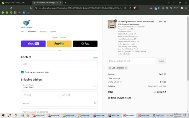 SmartWings Discount Codes (4 Verified) - 8% Off Feb 2025